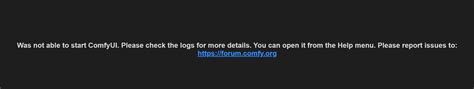 was not able to start comfyui v1 windows issue windows comfyui