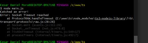 Socket Timeout Reached Issue Multivit Min TS NodeJS Library GitHub