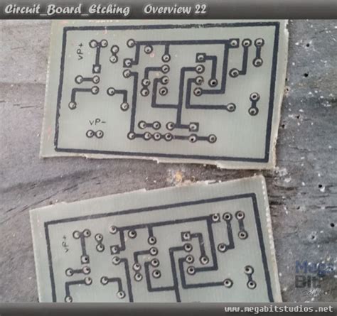 MegaBitStudios Circuit Board Etching