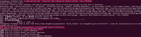 在ubuntu 14 04 64bit上安装mongodb并测试 linux ubuntu14 04 安装mongo 3 0 csdn博客