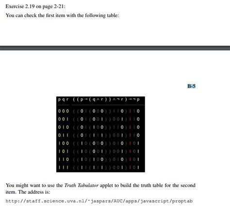 discrete mathematics show using a truth table that p is valid