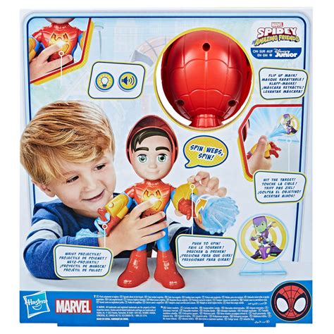 Marvel Spidey And His Amazing Friends Speak And Go Trace E Bot