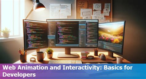 Web Animation And Interactivity Basics For Developers