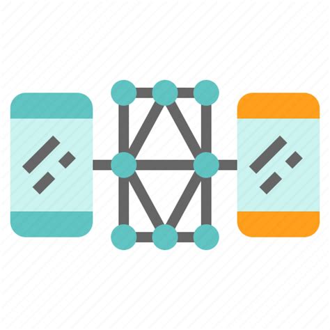 app application dapp decentralized mobile smartphone icon