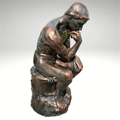 Rodin Thinker Statue The Thinker Works Emuseum