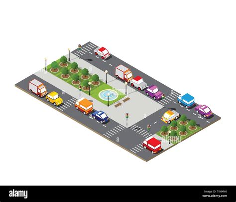 Intersection Stock Vector Images Alamy