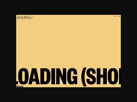 10 Idées Danimation De Chargement Pour Votre Site Graphiste Blog