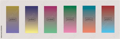 Стоковое векторное изображение 그라데이션 색 배경 모바일을 위한 현대적인 벡터 디자인