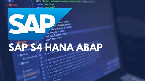sap abap on hana trainingforce