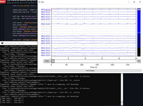 Lost Interactive Features During MNE Matplotlib Integration In To Kivy