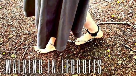 Walking in legcuffs - WATCHESANDCUFFS.COM - YouTube
