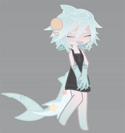 Shark Girl Gacha Oc Tubarao Desenho Desenho Tubarão