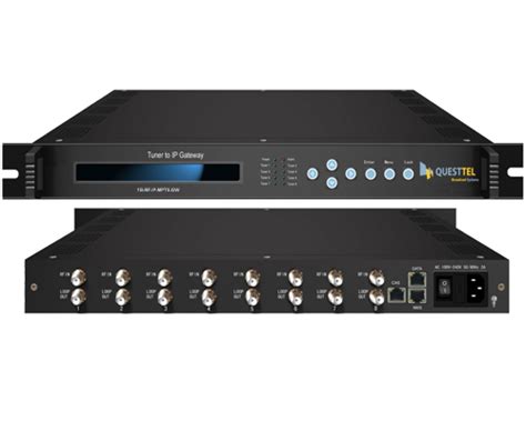 8 Ch RF DVB To IP Gateway CATV Over IP MPTS
