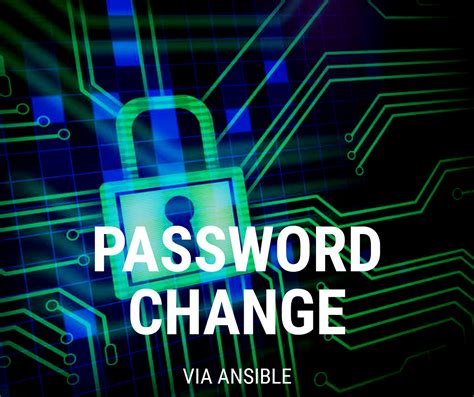 how to update reset user password with ansible by ritesh purbey medium