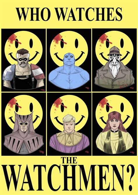 Who Watches The Watchmen Watchmen Comic Books Art Comic Book