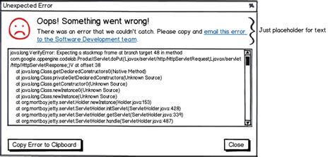 Whats The Best Way To Handle Unexpected Application Errors User