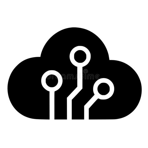 Silhouette Cloud Storage Stock Illustrations 3819 Silhouette Cloud