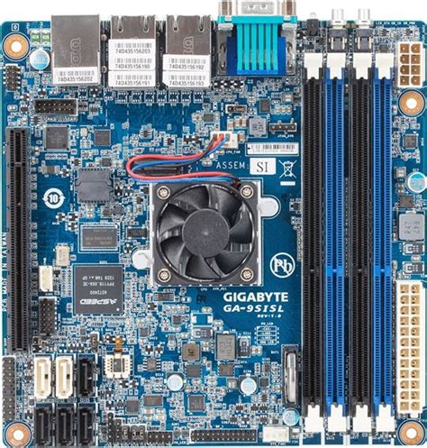 Gigabyte Mainboard Mini Itx Intel Atom C2750 Bga1283 Socket 4xdimm 4xgbe 6xsata Sockel 1150