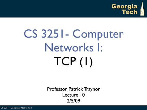 tcp i computer networks i assignment 2 cs 3251 docsity