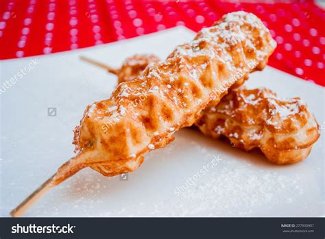 Belgian Sticks Waffle Sticks Waffle Pops Waffle Toppings