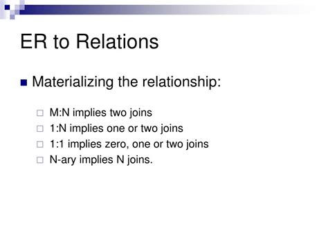 Ppt Translation Of Eer Model Into Relational Model Powerpoint Presentation Id 2036412