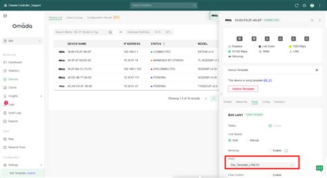 How To Configure Site Template Feature On Omada Controller Tp Link