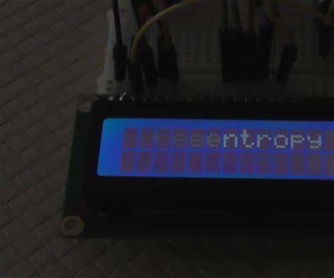 Arduino Lcd Display Flyin Text Effect Arduino Arduino Lcd Lcd