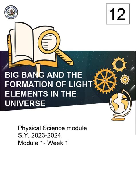 1 Learning Module Physical Science Pdf Nuclear Fusion Atomic Nucleus