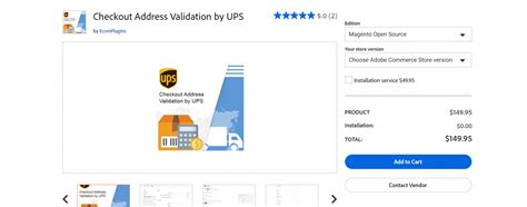 Magento 2 Checkout Address Validation By Ups Api Ecomplugins Blog