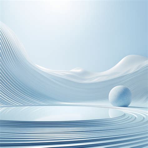 Ai浅蓝色展台海报背景