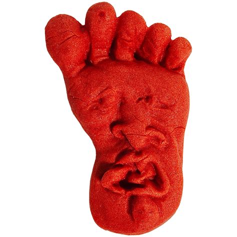 Edible Fondant Red Foot Laeequeonline