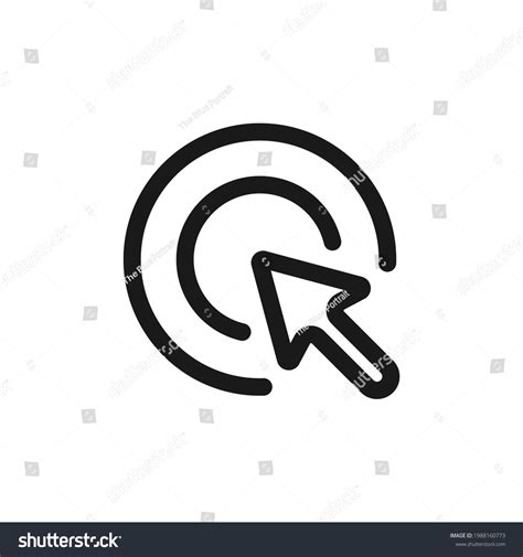 Mouse Cursor Click Icon Usage Web Stock Illustration 1988160773 Shutterstock