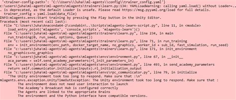 Issue On Rollerball Training Issue Unity Technologies Ml Agents GitHub
