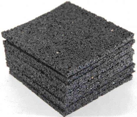 Terrassenpads Gummigranulatmatten Pads Unterlagepad