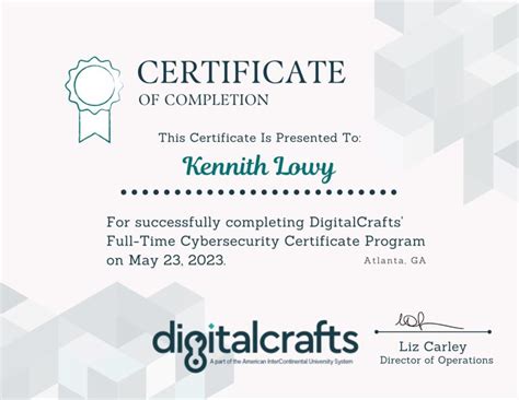 Kennith L On Linkedin Digitalcrafts Cybersecurity Bootcamp