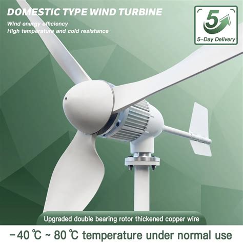 풍력 터빈 발전기 완전 세트 자기 모터 자유 에너지 풍차 Mppt 인버터 발전기 전기 발전기 5000w 48v 3000w Aliexpress
