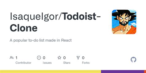 Github Isaqueigortodoist Clone A Popular To Do List Made In React