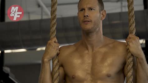 Auscaps Tom Hopper Shirtless In Muscle And Fitness Photoshoot
