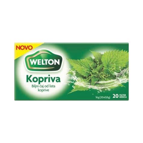 Welton čaj Kopriva 16g
