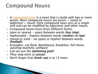 Types Of Noun PPT