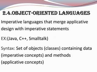 Programming Language Design And Implemenation PPT