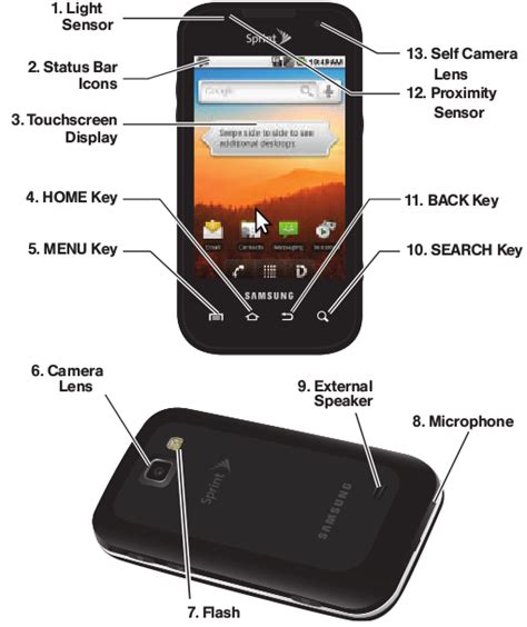 Samsung Transform User Guide Leaked A Mid Range Android Powered Phone