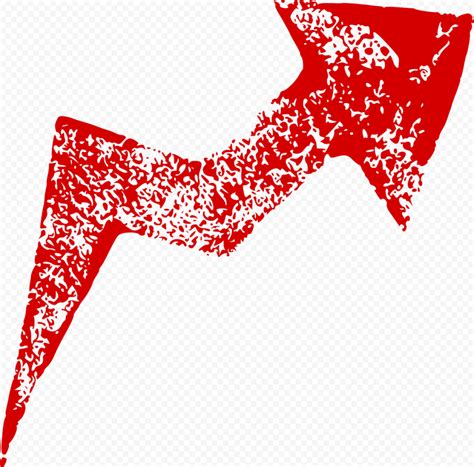 Red Arrow Market Stock Point Up Right Corner Citypng