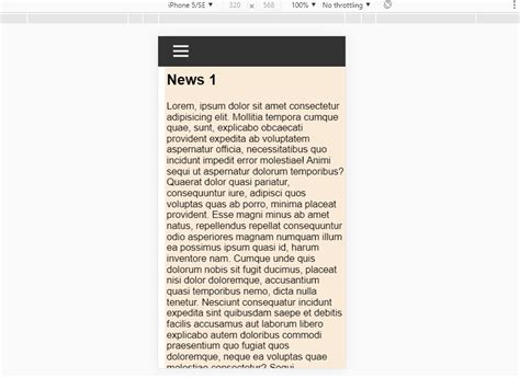 how to create a responsive navbar with hamburger menu by ckmobile