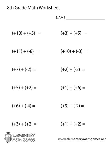 8th Grade Math Worksheets Free Printable Math Worksheets Geometry