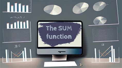 Using The Sum Function With The Formula Sumnumber1number2 Youtube
