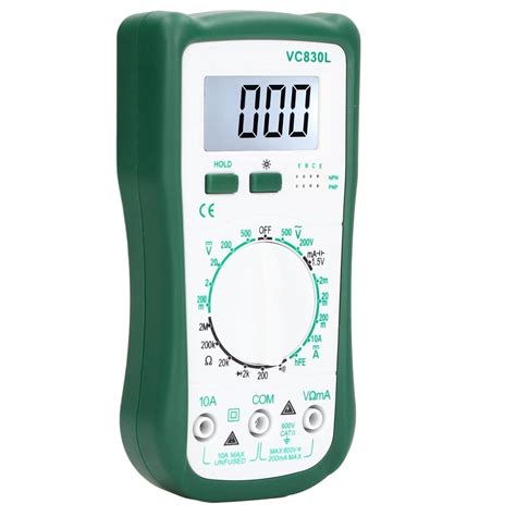 Digital Multimeter Backlit LCD Display Multifunction Voltage Current Tester High For