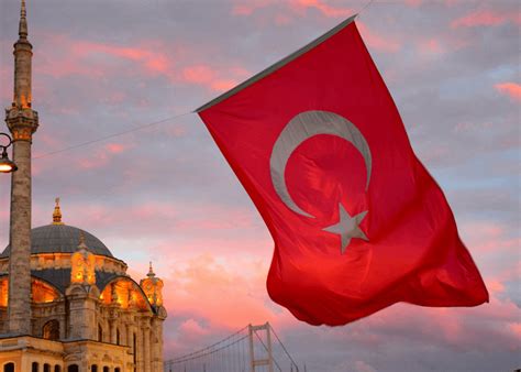 Flag Of Turkey Colors