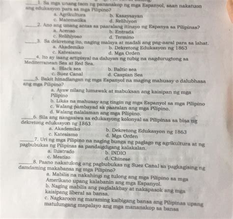 Patulong Po Brainliest Ko Pag Tama Talaga Ang Sagot Brainly Ph