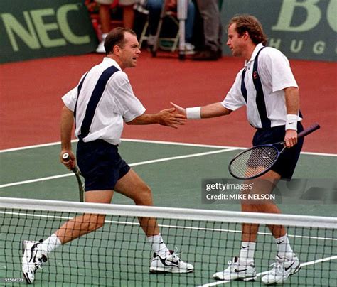 Patrick Galbraith From The United States Touches Hands With His News